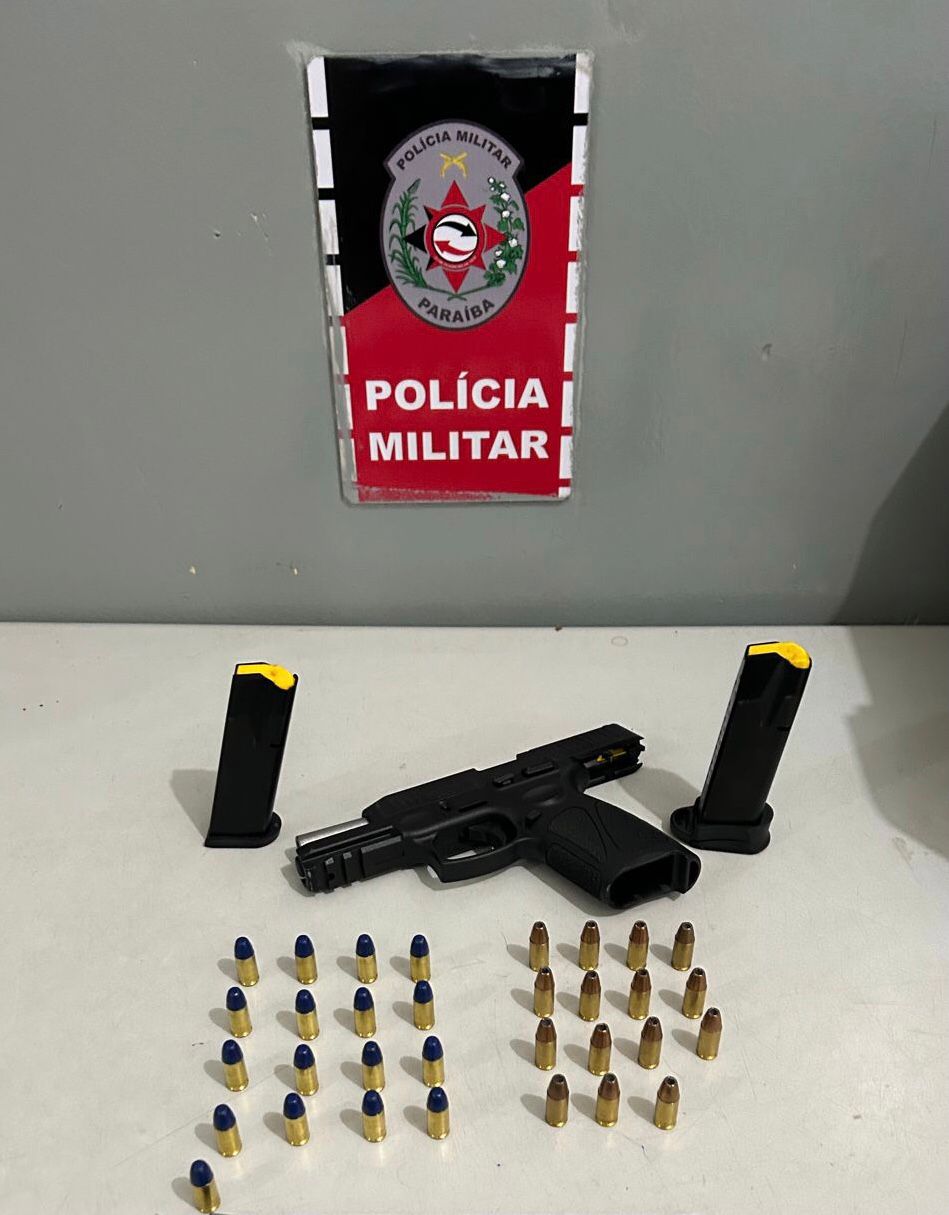 Polícia Militar Prende Suspeito Por Porte Ilegal De Arma De Fogo Na
